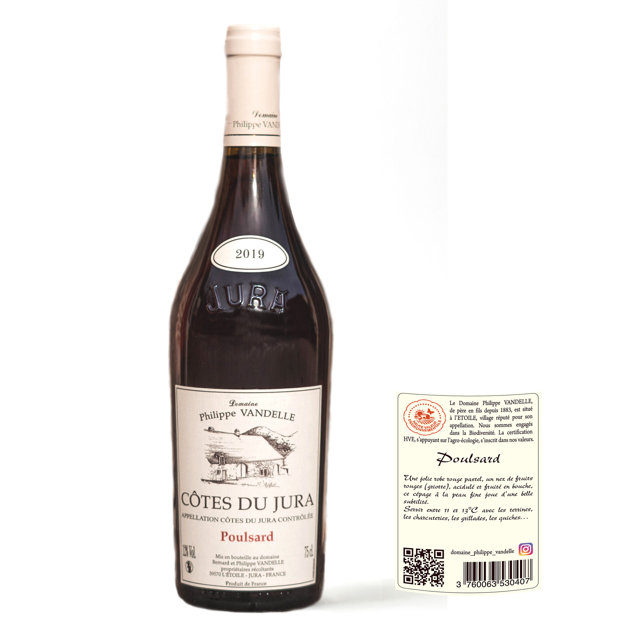 Poulsard 2019 – Vins du Jura Philippe Vandelle